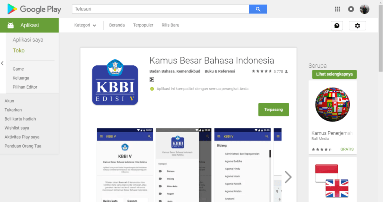 Kamus KBBI dan Perkembangan Teknologi | Typoonline